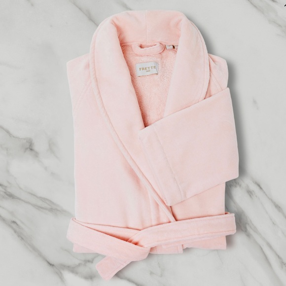 Frette | Intimates & Sleepwear | Frette Velour Shawl Collar Robe | Poshmark